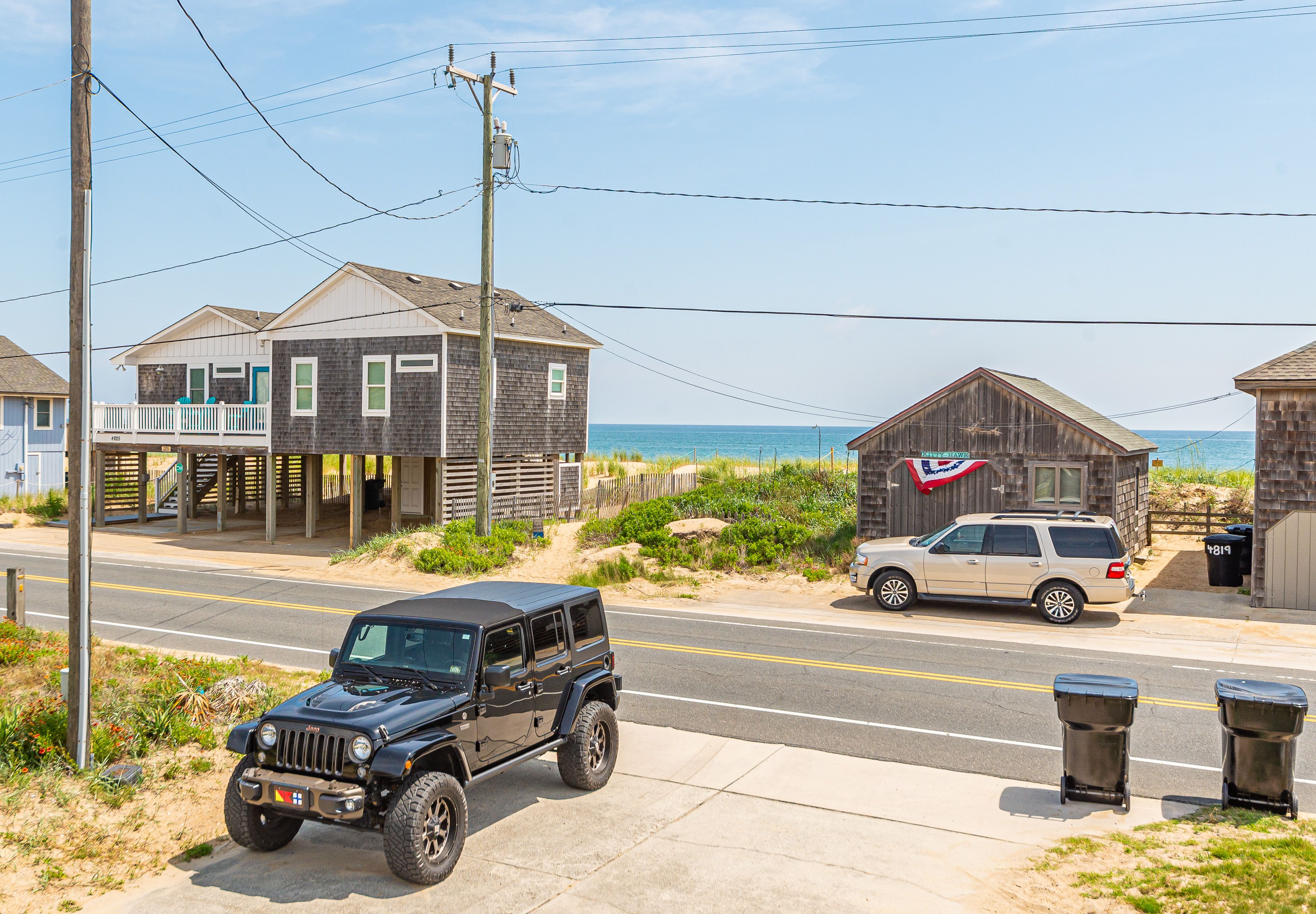 Book Out of the Blue | Semi-Oceanfront OBX Vacation Rental
