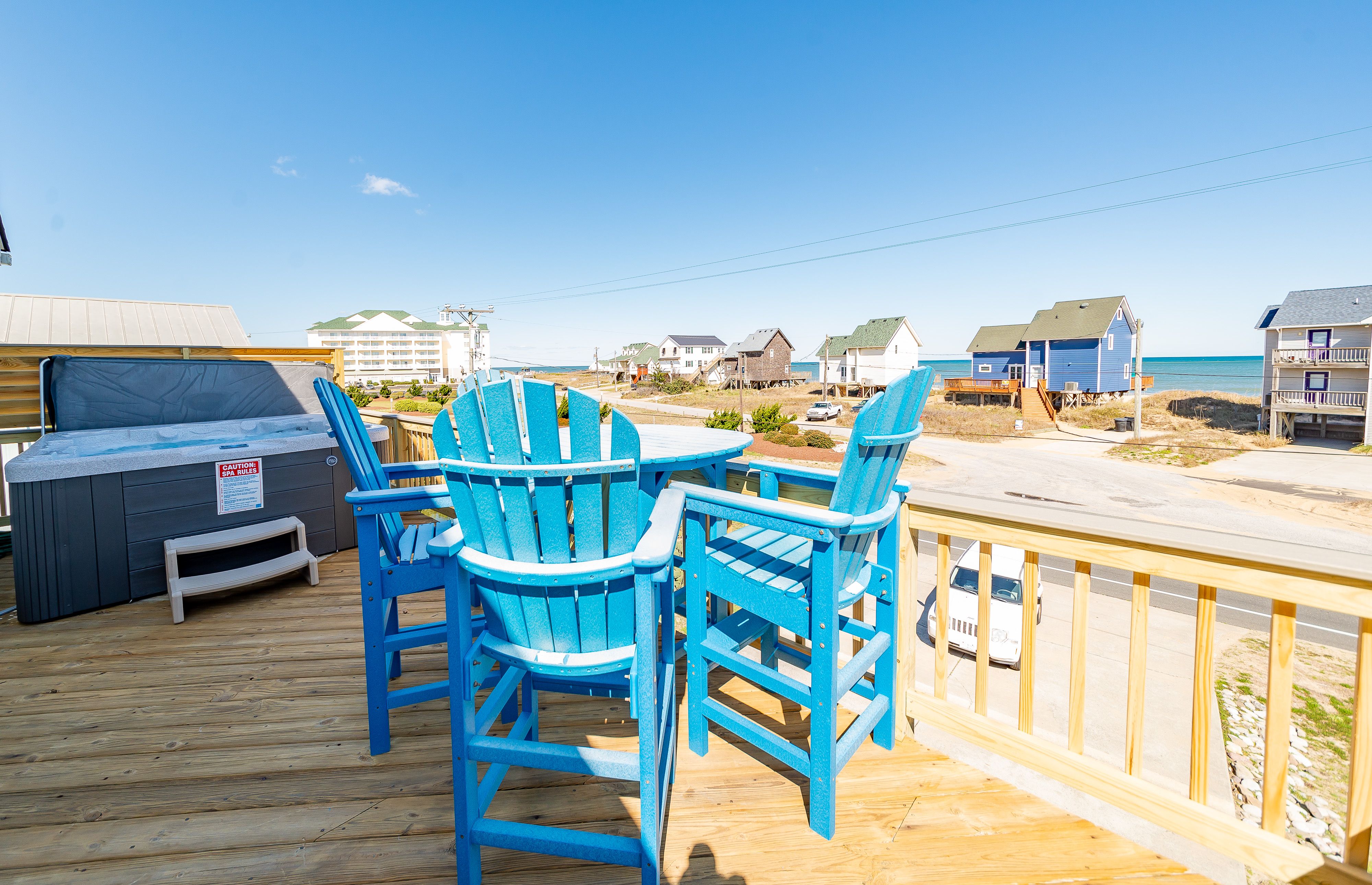 Book On the Beach | Semi-Oceanfront OBX Vacation Rental