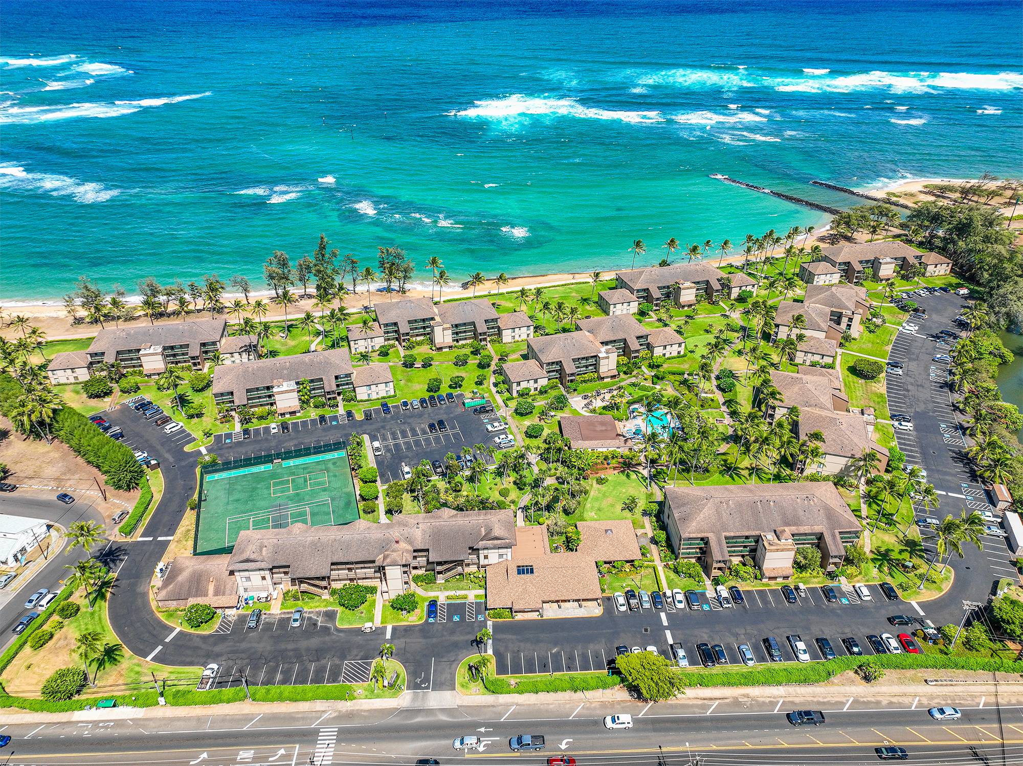 Pono Kai Resort B304 Oceanfront, Top Floor | Garden Island Properties ...