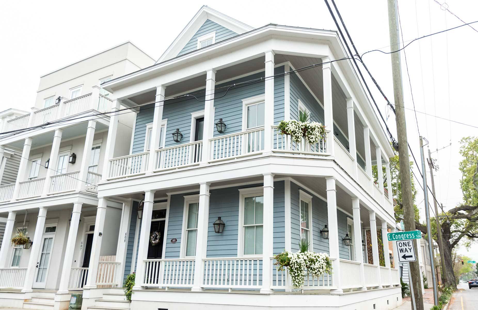 Blue Manor | Savannah Rentals | Lucky Savannah