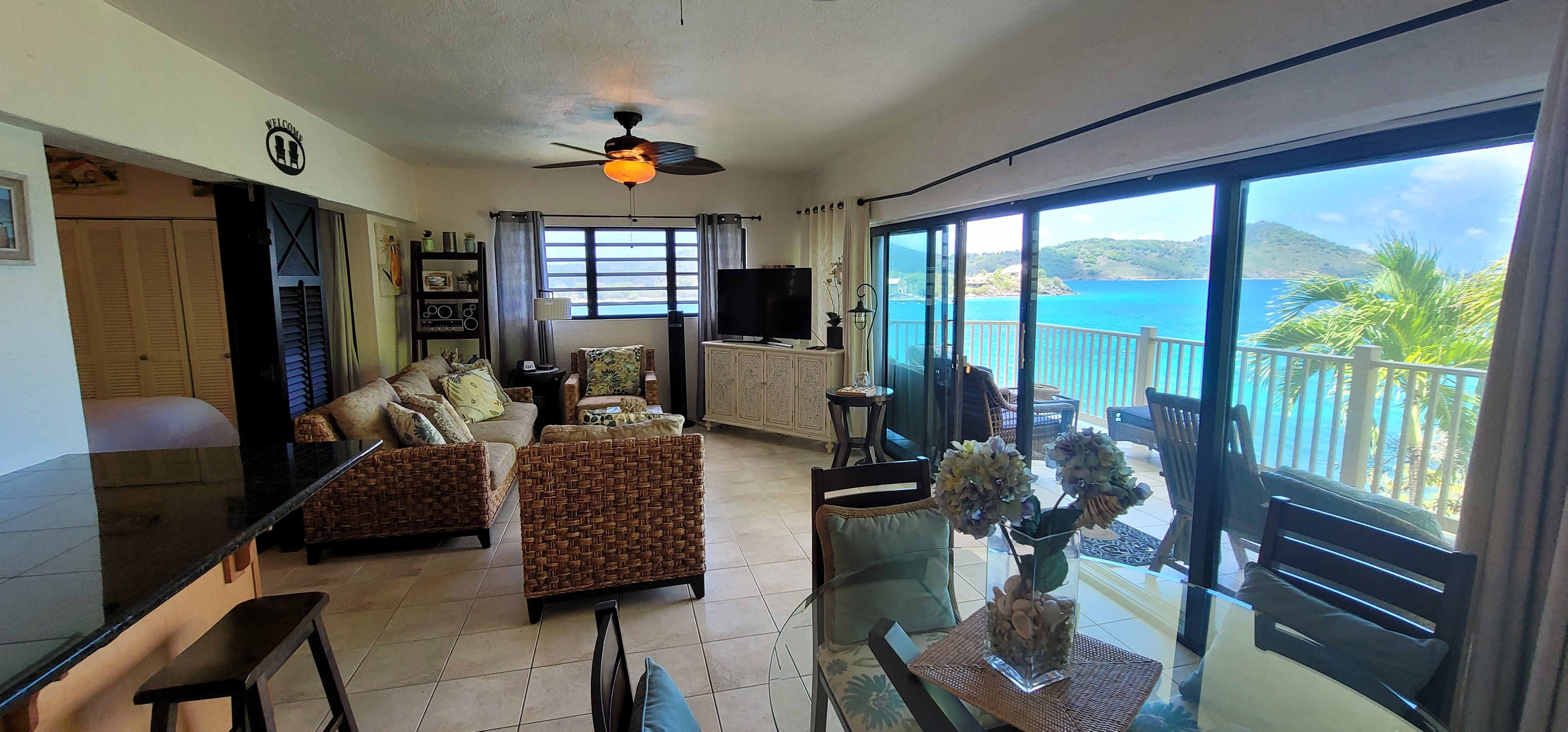 B2 Ocean View Villa in St. Thomas, VI | Point Pleasant Resort