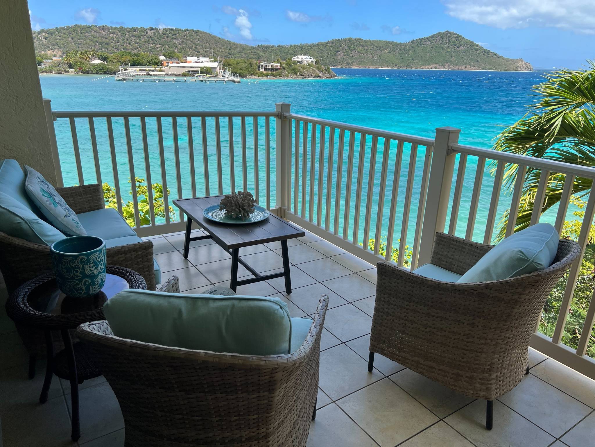 B2 Ocean View Villa in St. Thomas, VI | Point Pleasant Resort