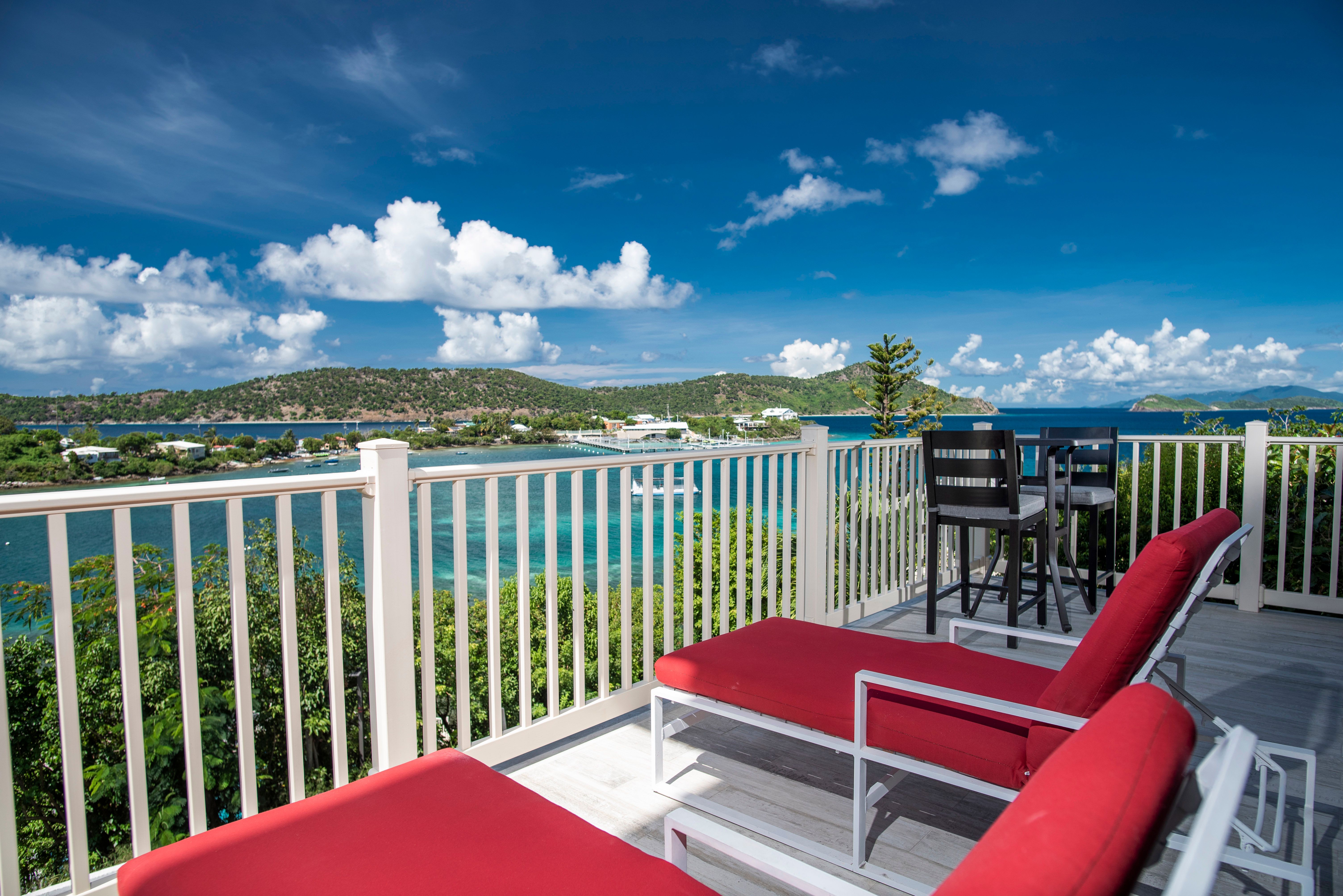 B32 Ocean View Villa in St. Thomas, VI | Point Pleasant Resort