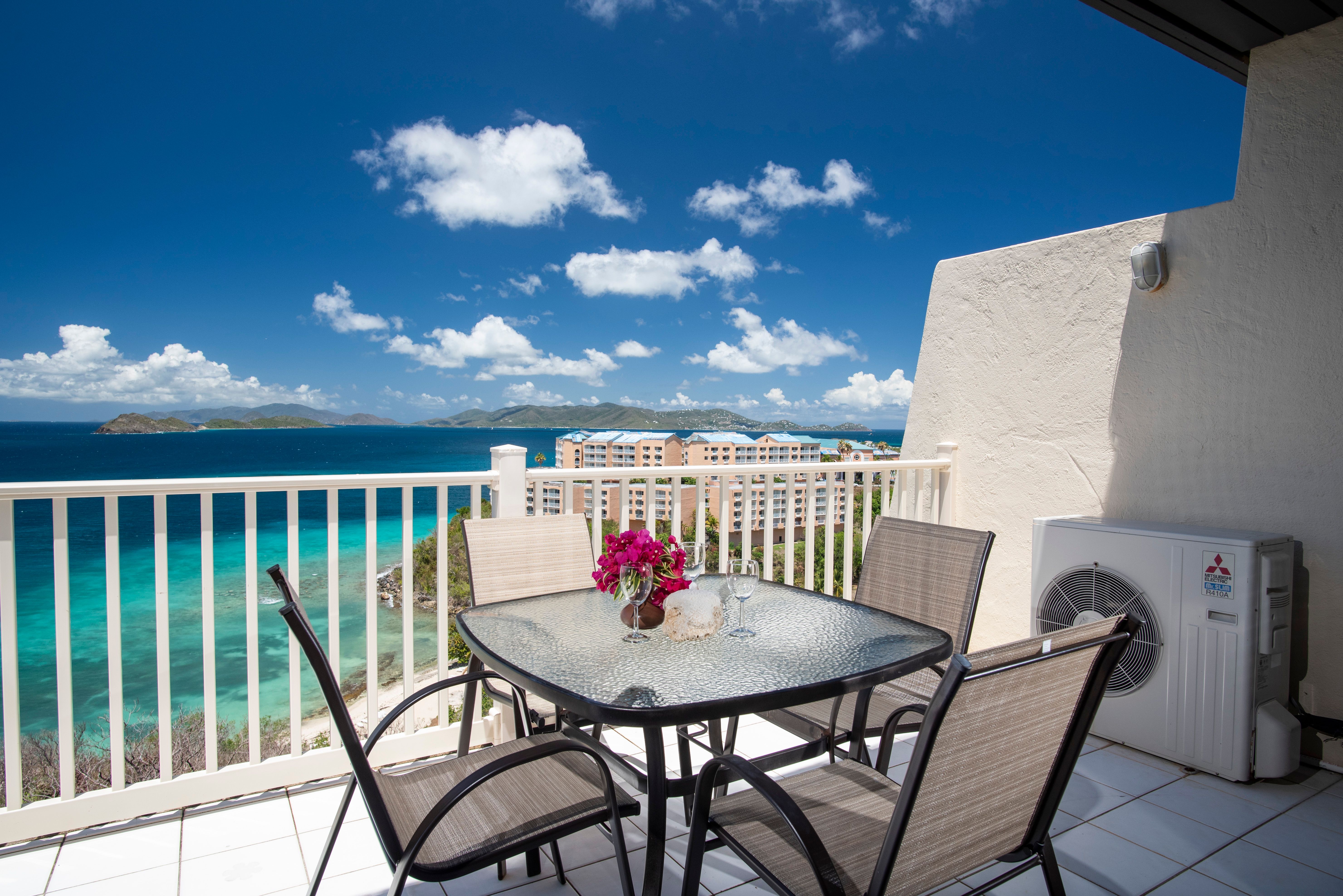 A02 Ocean View Villa in St. Thomas, VI | Point Pleasant Resort