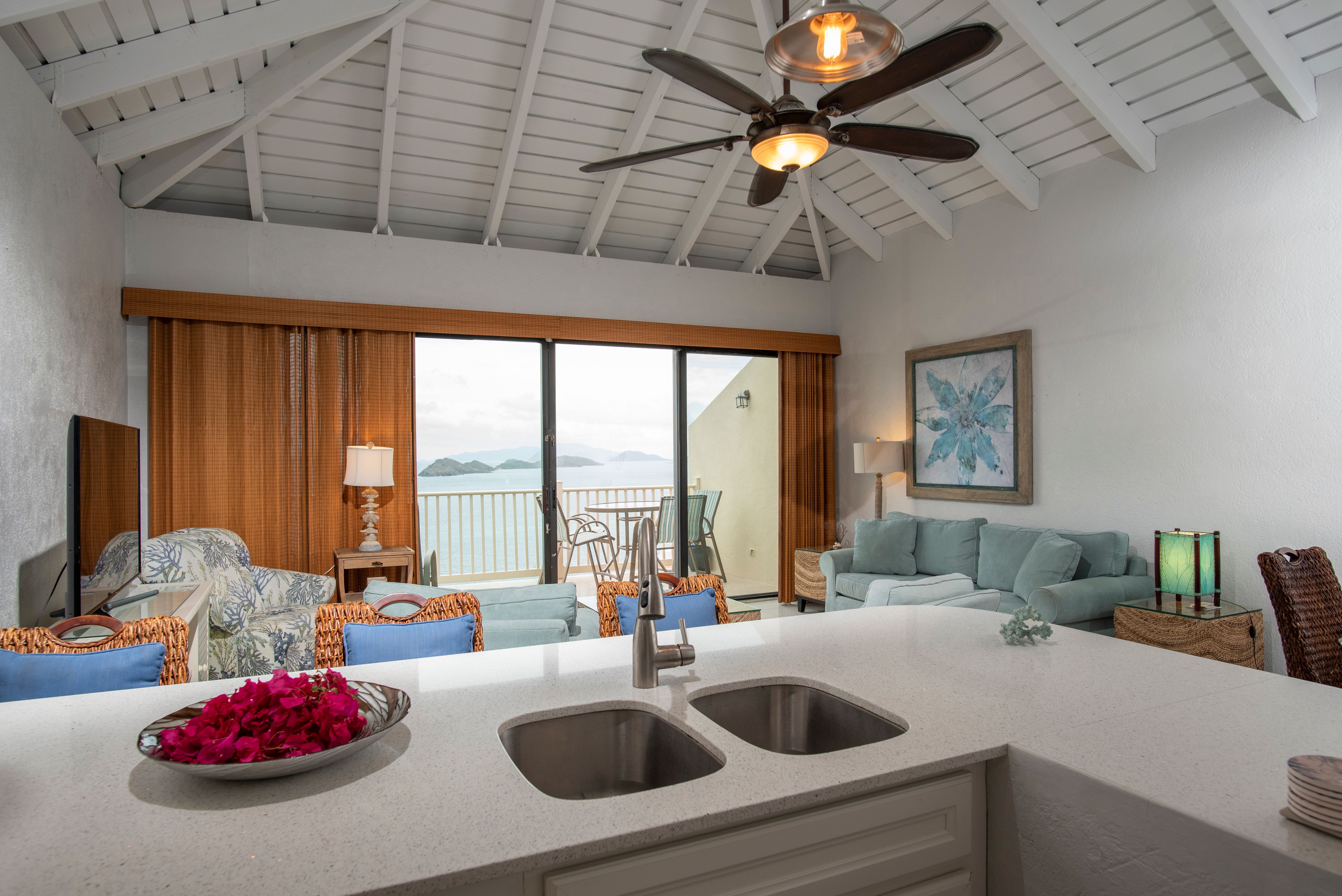D19 Ocean View Villa in St. Thomas, VI | Point Pleasant Resort