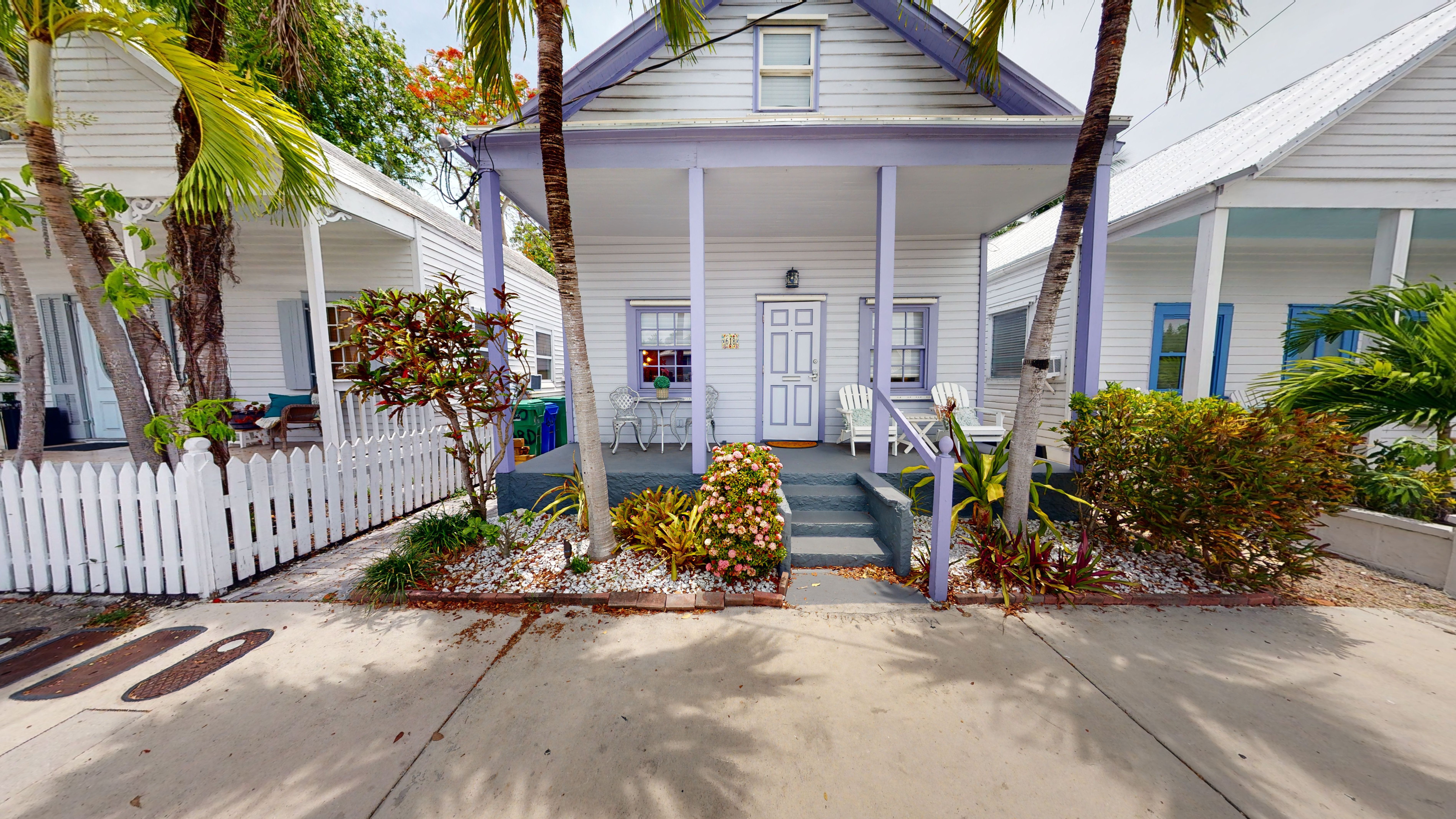 Lavender on White: A Colorful Key West Vacation Rental with Pool • Key ...
