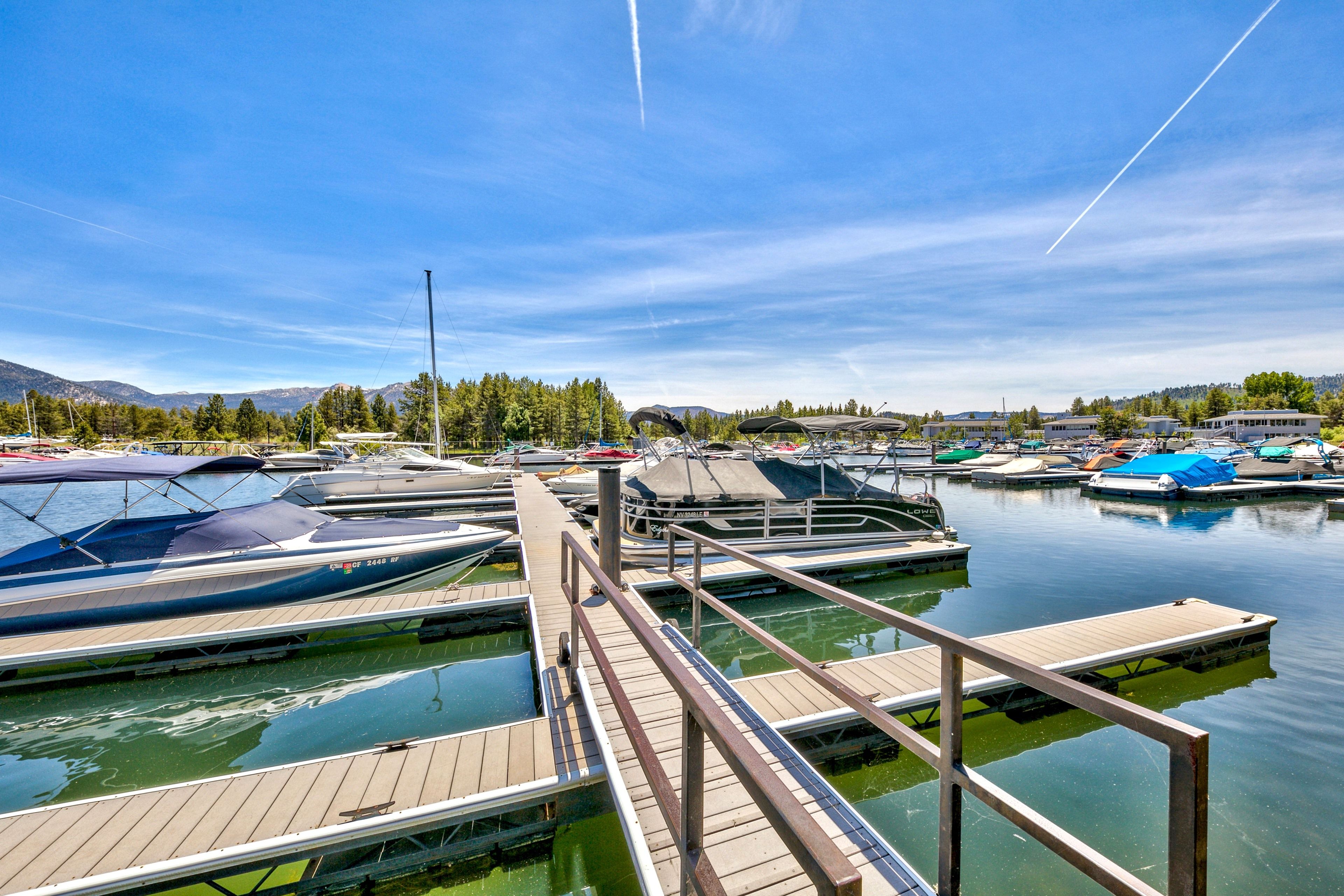 Marina Gateway: Tahoe Keys #47 Dock, Pools, Pets | RnR Vacation Rentals